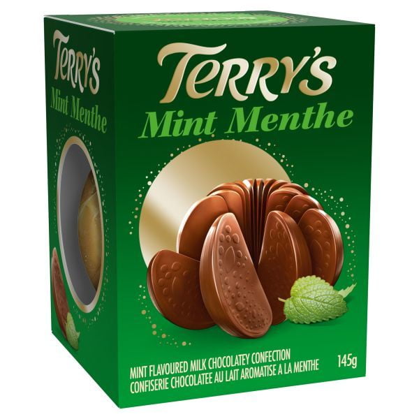 Terry's Mint flavoured milk chocolatey confection, 145 g - Walmart.ca