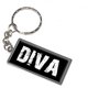 Diva Keychain Key Chain Ring - Walmart.com