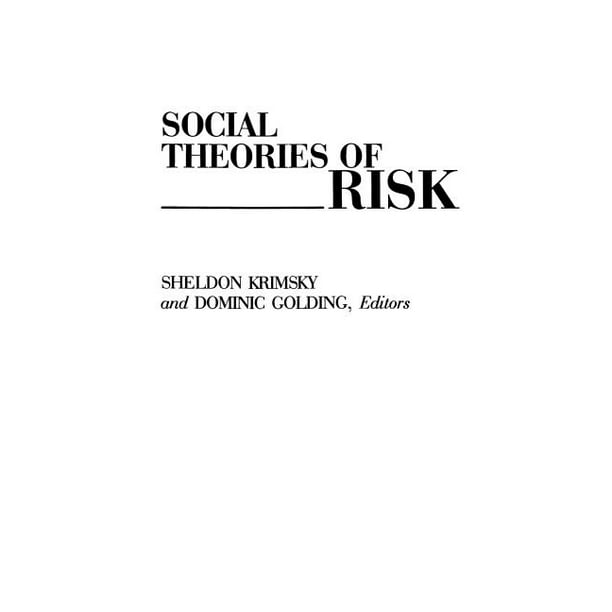 Risk Theories