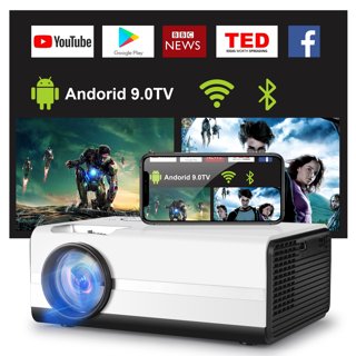 ION Audio Projector Deluxe HD Battery/AC Powered 720p HD LED Bluetooth ...