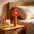 Upgraded Handheld USB Desk Fan, 3‑Speed Portable Mini Fan, Rechargeable ...