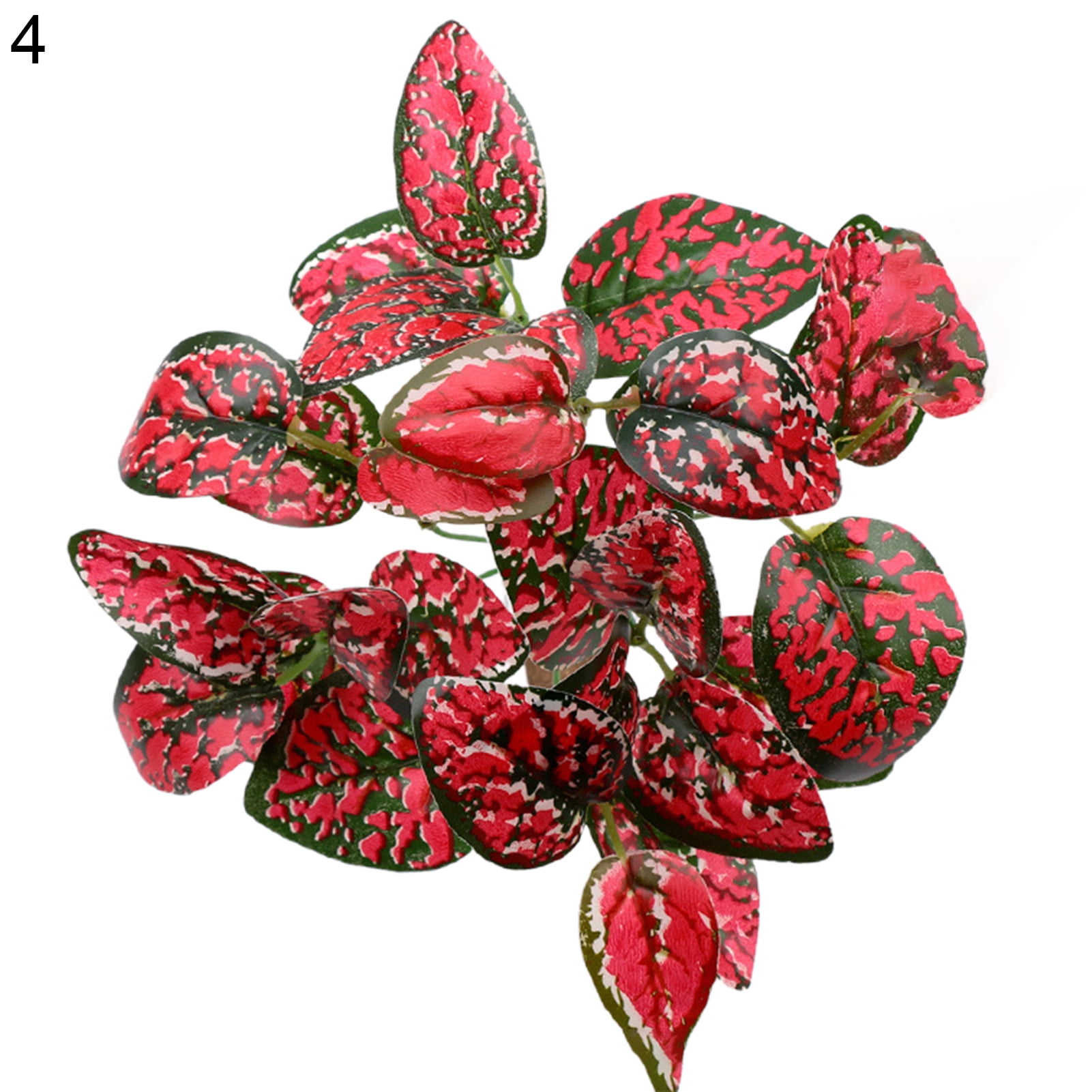 Papaba Artificial Leaf,Clear Texture Artificial Leaf Fadeless Plastic ...