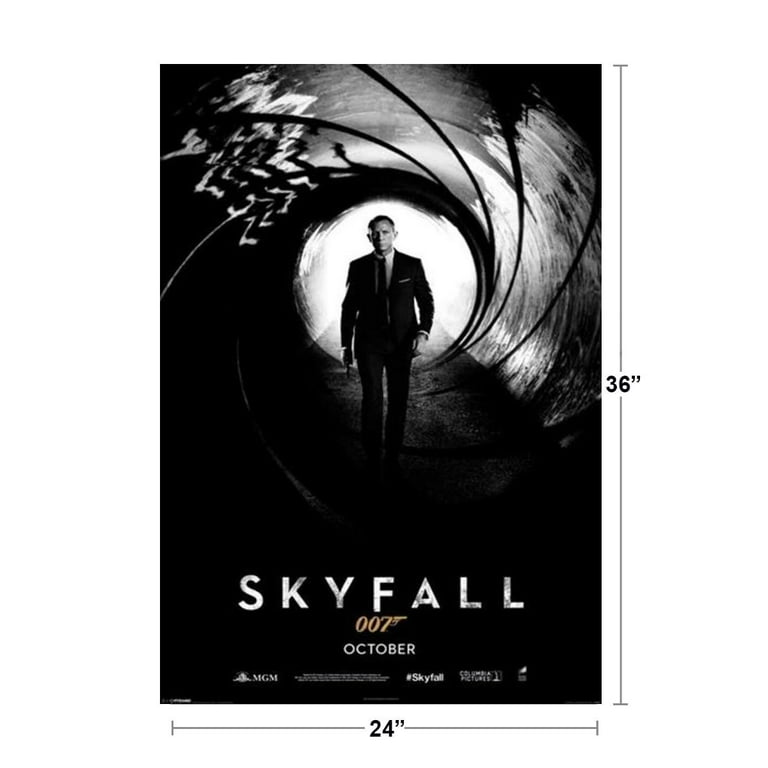 007 Skyfall Movie Poster