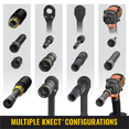 Klein Tools KNECT 3/8-Inch Drive Impact-Rated Pass Through Socket Set ...
