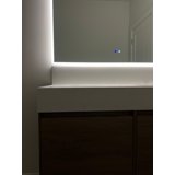 Zeek 48"x36" Backlit LED Rectangular Bathroom Wall Mirror MA4836 ...