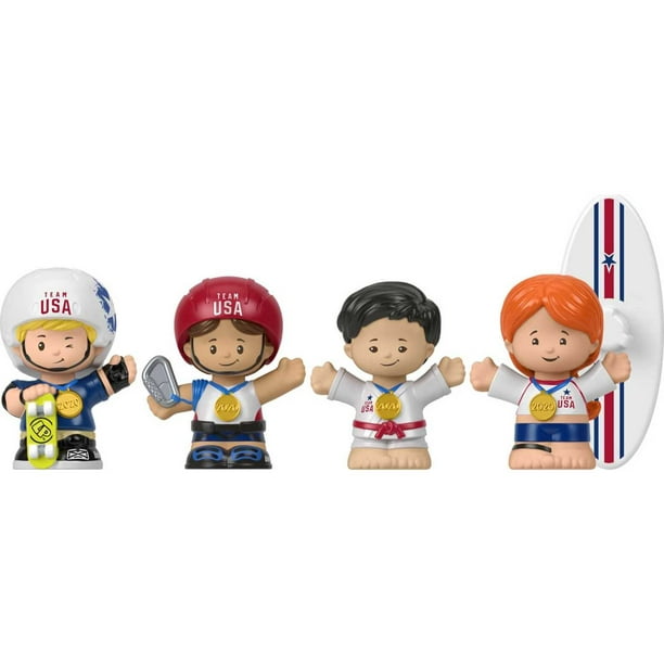 Fisher-Price Little People Collector Team USA 2020 Sports Set - Walmart ...