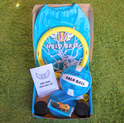 Halo Ball - Floating Basketball Hoop - Play Outdoors at Beach, Park ...