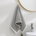 Amketima Horizontal Striped Towels Set Soft Absorbent 100 Cotton Quick ...
