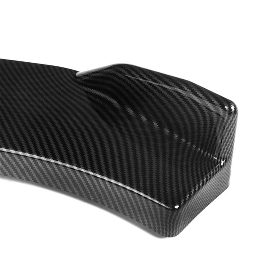 68'' Car Front Lip Bumper Splitter Body Kit Glossy Carbon Fiber Color ...