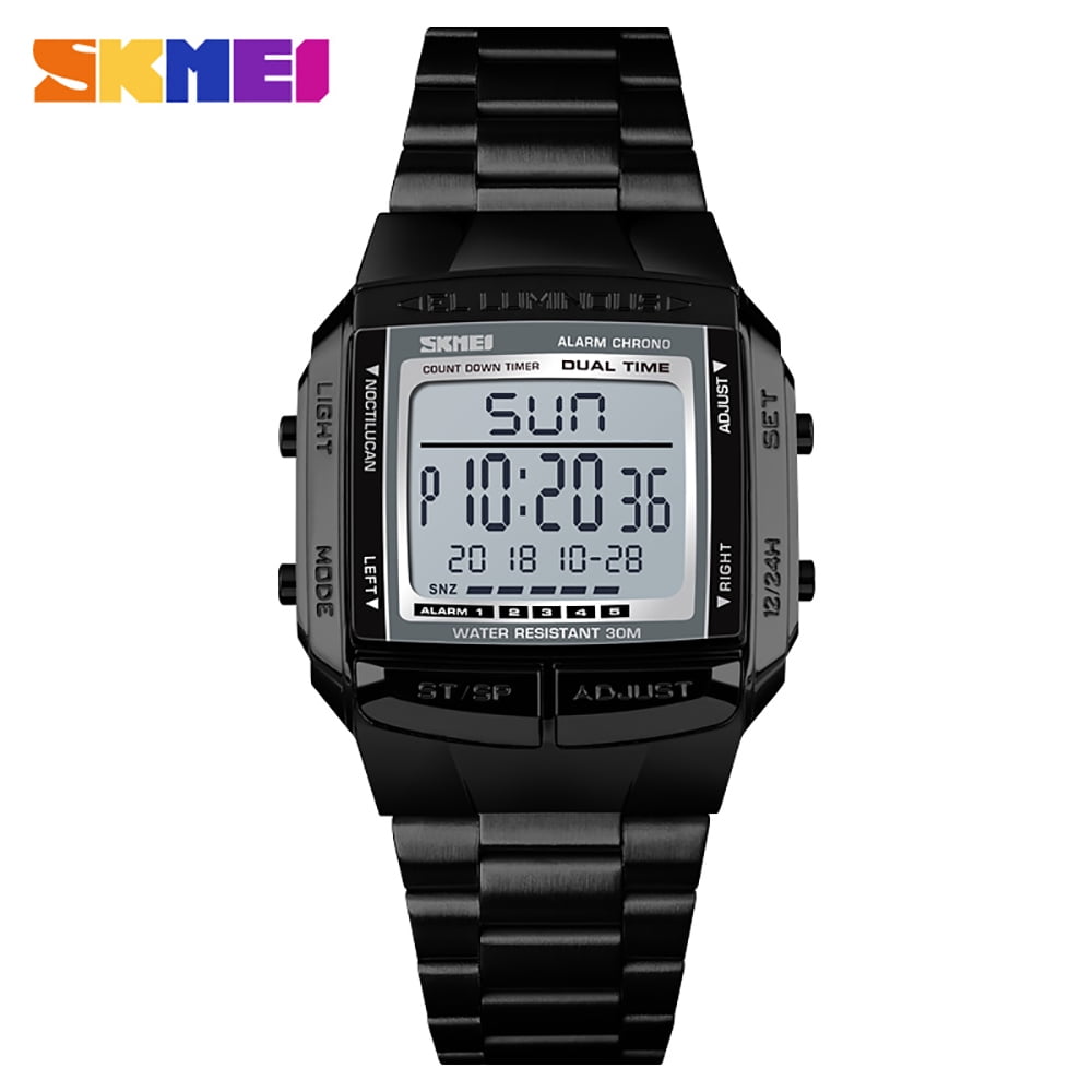 Click here for Skmei Watch time 5 Alarm Wristwatch 2 Time 5 Alarm... prices