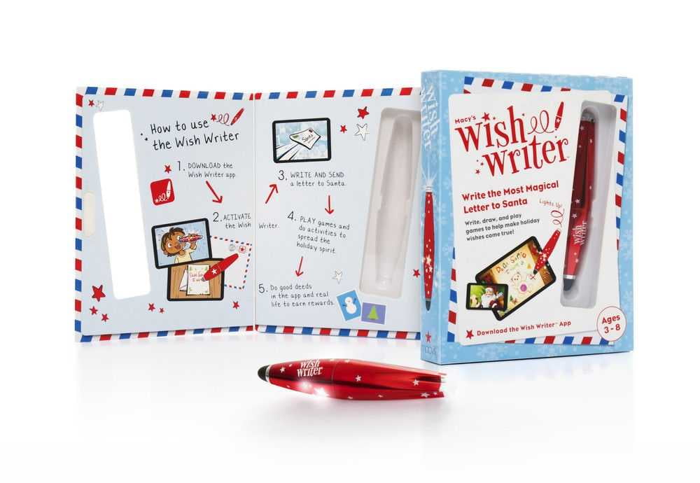 Wish Writer – Write Letter to Santa Sylus – Drawing by Macy’s - Walmart.com