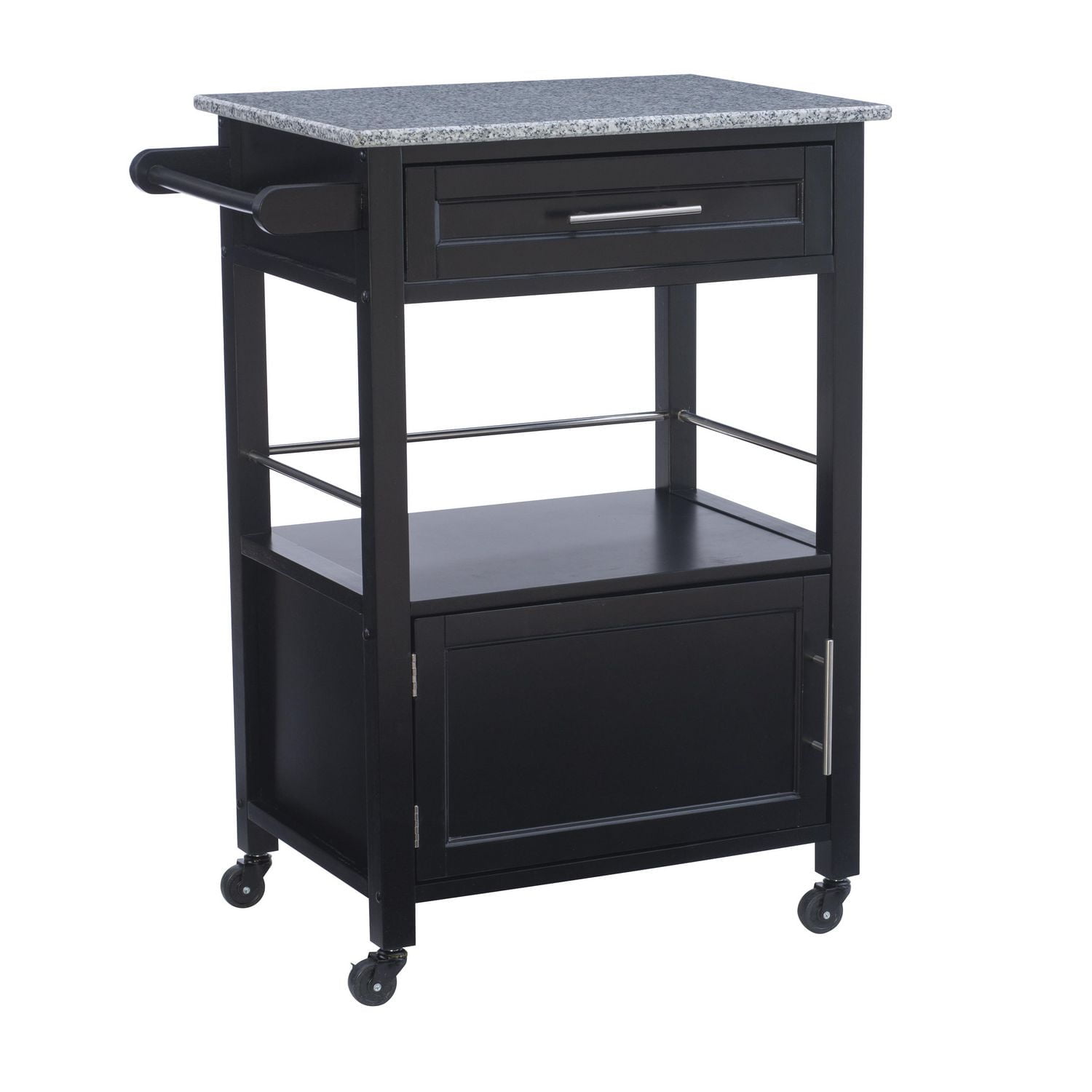 Click here for Linon Cliff Black Kitchen Cart prices