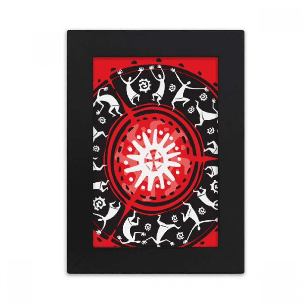 Celebrate Mexican Outline Mexico Totems Desktop Photo Frame Picture