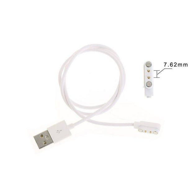 Magnetic Usb Charging 2 Pins Distances 7.62mm Power Supply Cable For ...