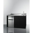 "Summit 54"" Wide Modern All-In-One Kitchenette with Storage, Right ...