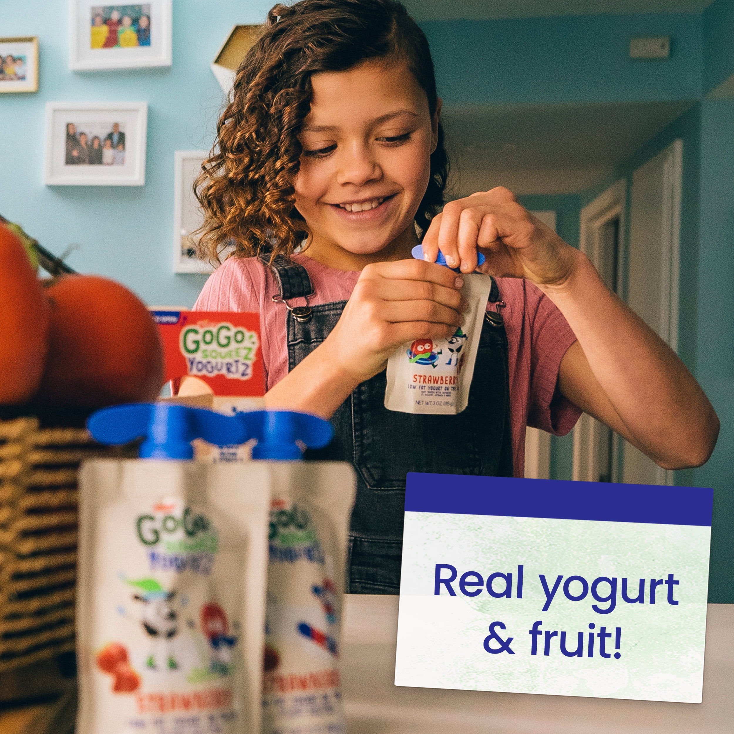 GoGo SqueeZ yogurtZ Strawberry and Banana Snack Nepal | Ubuy