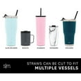 Simple Modern Plastic Reusable Straws BPA-free | Classic Collection ...