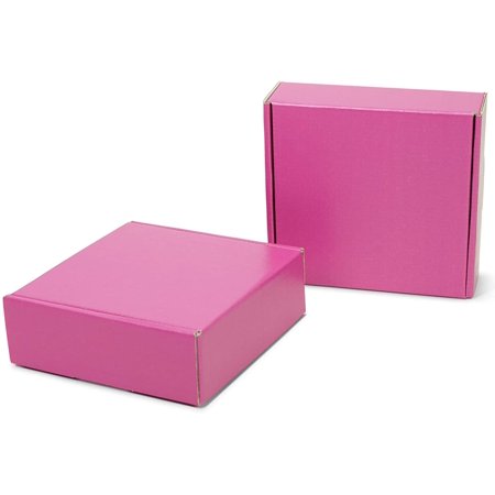 Navy Blue Shipping Boxes | 6" x 6" x 2" Blue Shipping Box | Blue Gift ...