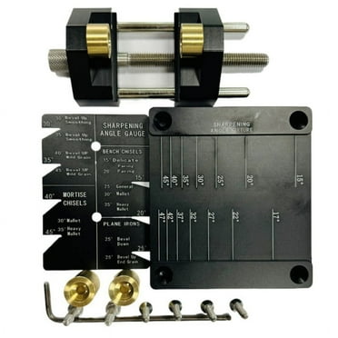 Chisel Sharpening Kit, Aluminum Alloy Honing Guide System Chisel ...