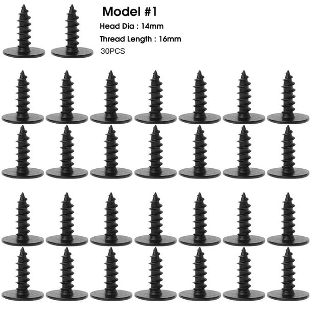 30Pcs Auto Engine Splash Guard Self Tapping Screws for Audi A3 A4 A5 A6 ...