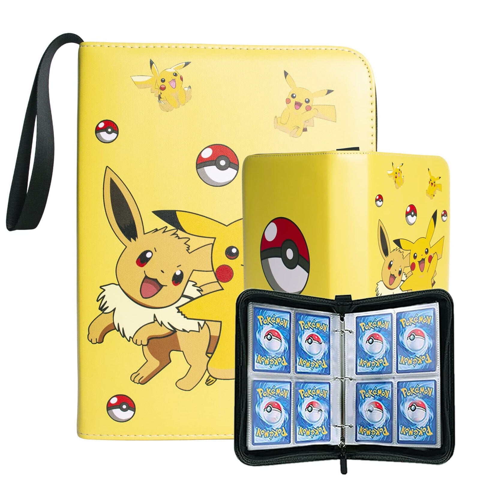 Álbum de colección de Pokémon, carpeta de 400 cartas, folleto de ...