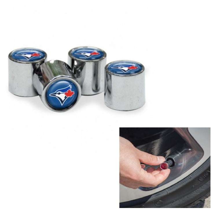 Click here for Wincraft Toronto Blue Jays Chrome Valve Stem Caps... prices