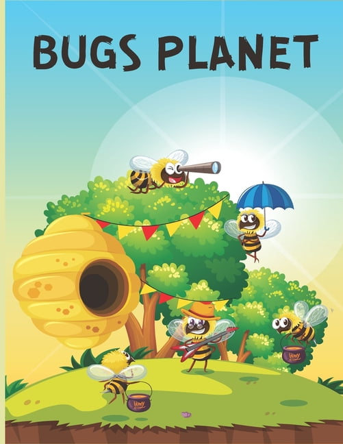 bugs planet: planet of bugs coloring book - Walmart.com
