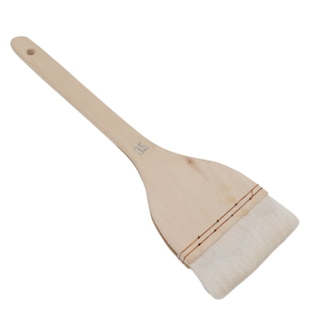 LAFGUR 3.5In Wool Paint Brush Ergonomic Wood Handle Design 3.5in Soft ...