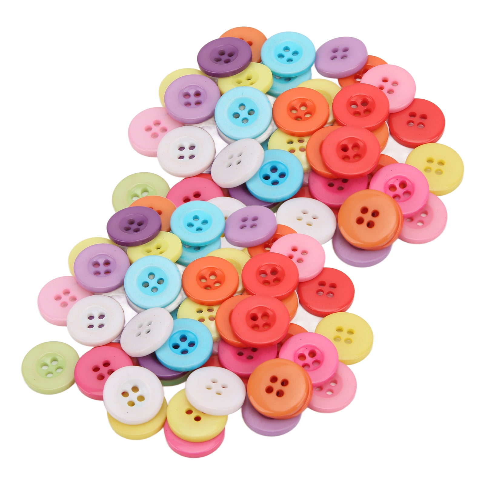 Click here for Ymiko Sewing Resin Buttons  4 Holes  18mm (100 Pac... prices