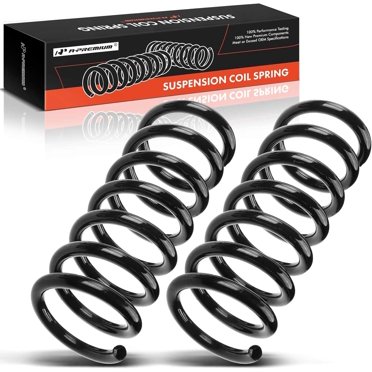 Rear Coil Spring Set 2 Piece - Compatible with 2002 - 2006 Chevy ...