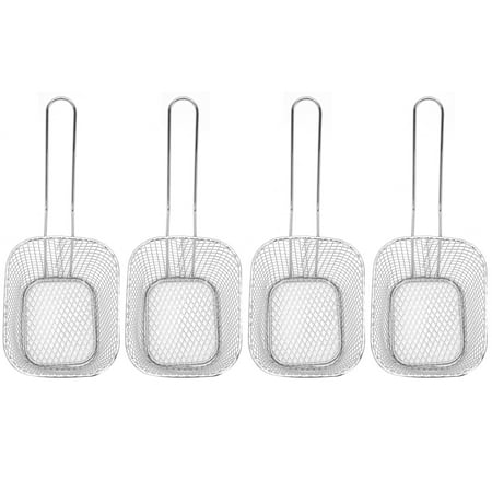 Frying Net, Serving Food Presentation Basket Strainer, Heavy Border ...