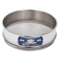 No.10 Mesh Sieve, All Stainless, Full-Height, 8in diameter - Walmart.com