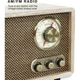 Willow – Retro Wood Bluetooth Radio with Built-in Speakers: Elegant ...