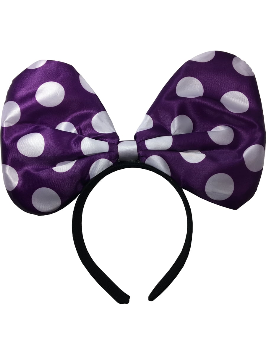 BlockBuster Costumes Big Polkadot Purple Bowtie Light Up Flashing ...