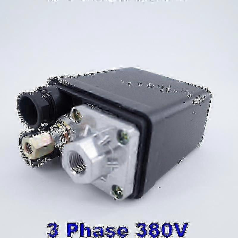 3-Phase Air Compressor Pressure Switch, 175psi 10bar 380V 20A Control ...