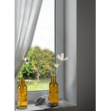 Serene Spaces Living Set of 6 Large Amber Bud Vases, 6.5" Tall & 2 ...