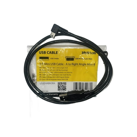 Cable Matters USB C to Mini USB Cable, 3.3 Feet, Black, Hi-Speed USB 2. ...