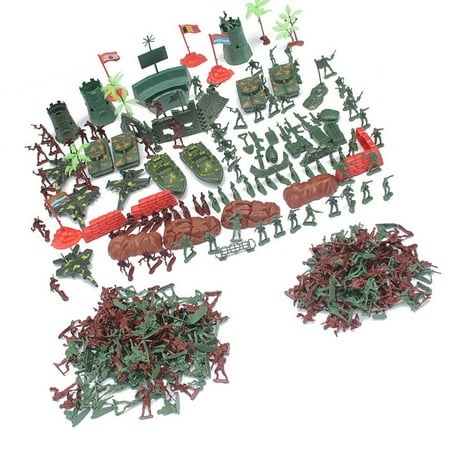 ziyahi 290pcs Soldiers Armament Playset Kids Toy 4cm Army Playset Kids ...