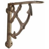 Nautical Shelf Bracket - Ship Anchor - Rust Brown Cast Iron - 7.75 ...