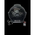 Qfx Solar Led Bluetooth Radio Fan - Walmart.com