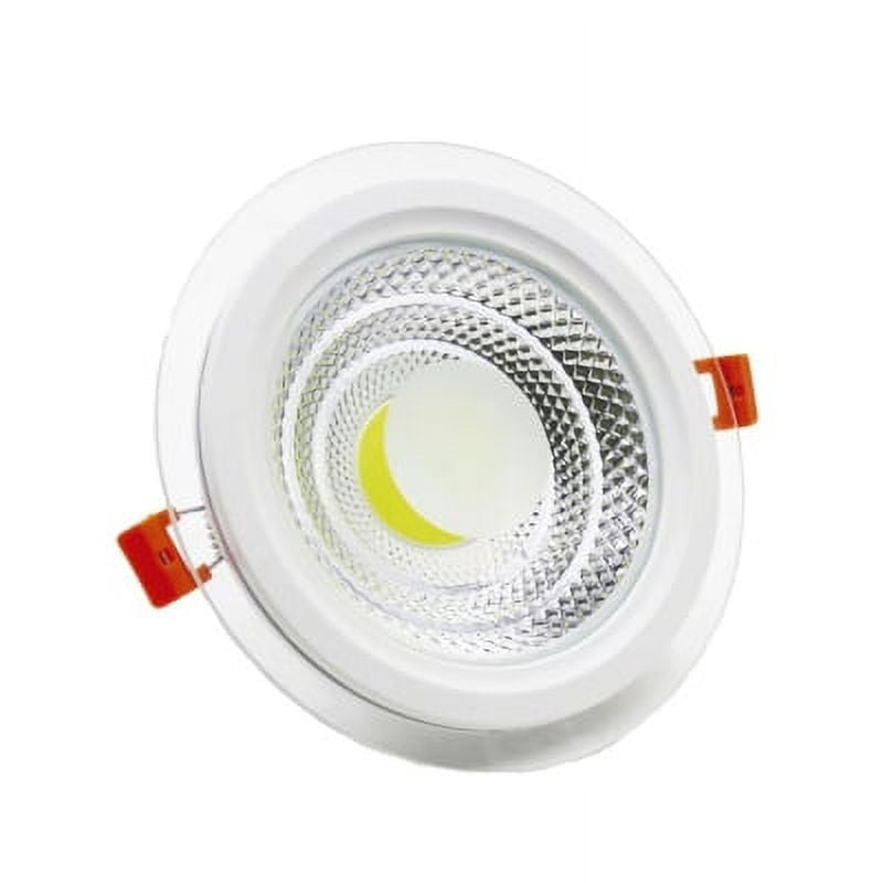 Foco Led Embutido Vidrio 6W 3000K-4000K-6000K | Knasta Chile