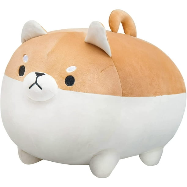 tuffed Animal Shiba Inu Plush Pillow, Cute Corgi Dog Plush Soft Anime ...