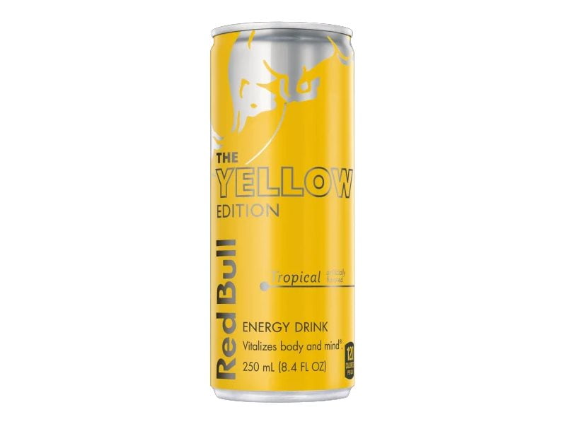 Red Bull The Yellow Edition Tropical - Energy drink - 8.5 fl.oz - pack ...