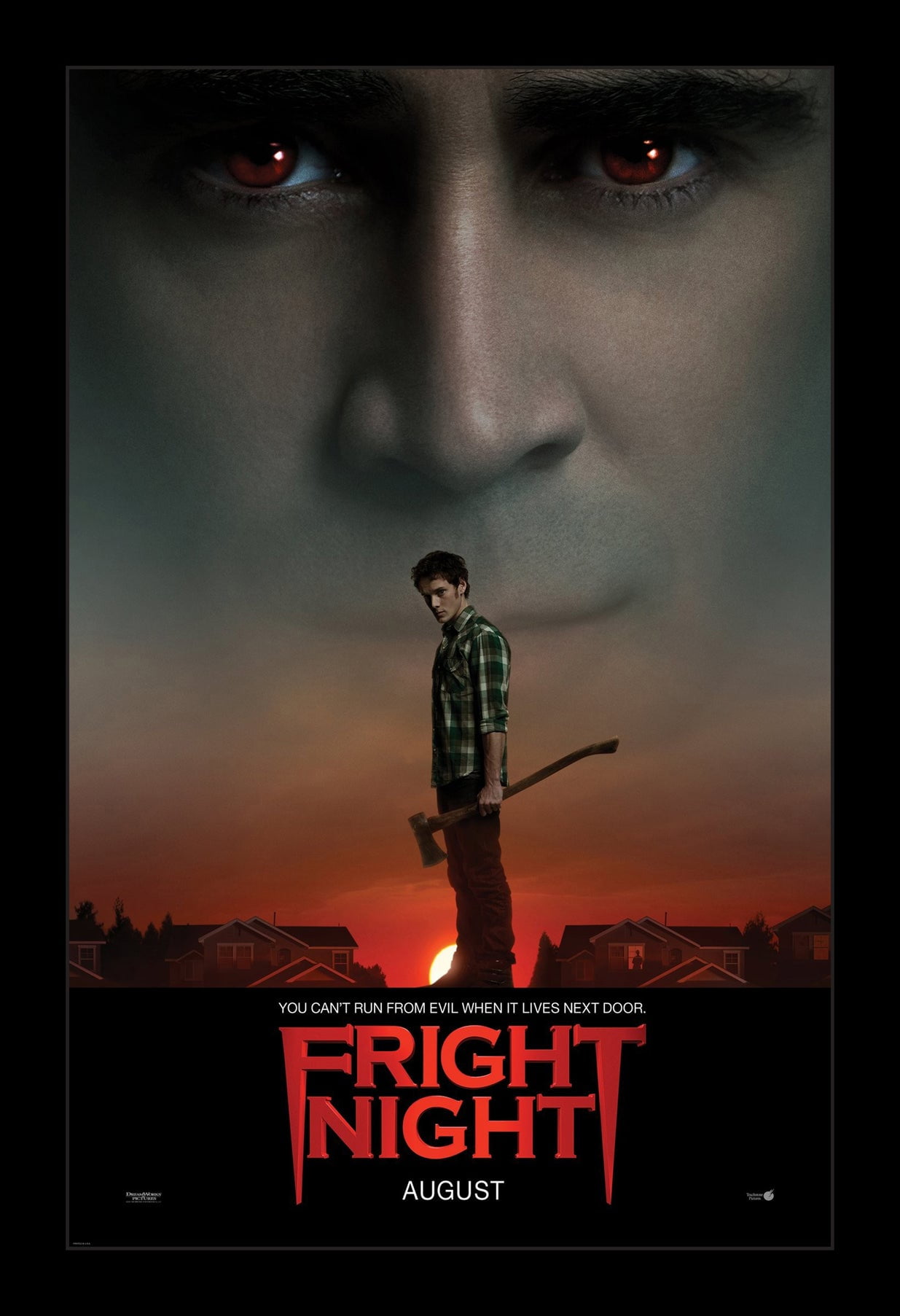 FRIGHT NIGHT - 11x17 Framed Movie Poster - Walmart.com