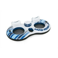 Intex Double Adult Inflatable Large Lounge River Run II 2-Person Water ...