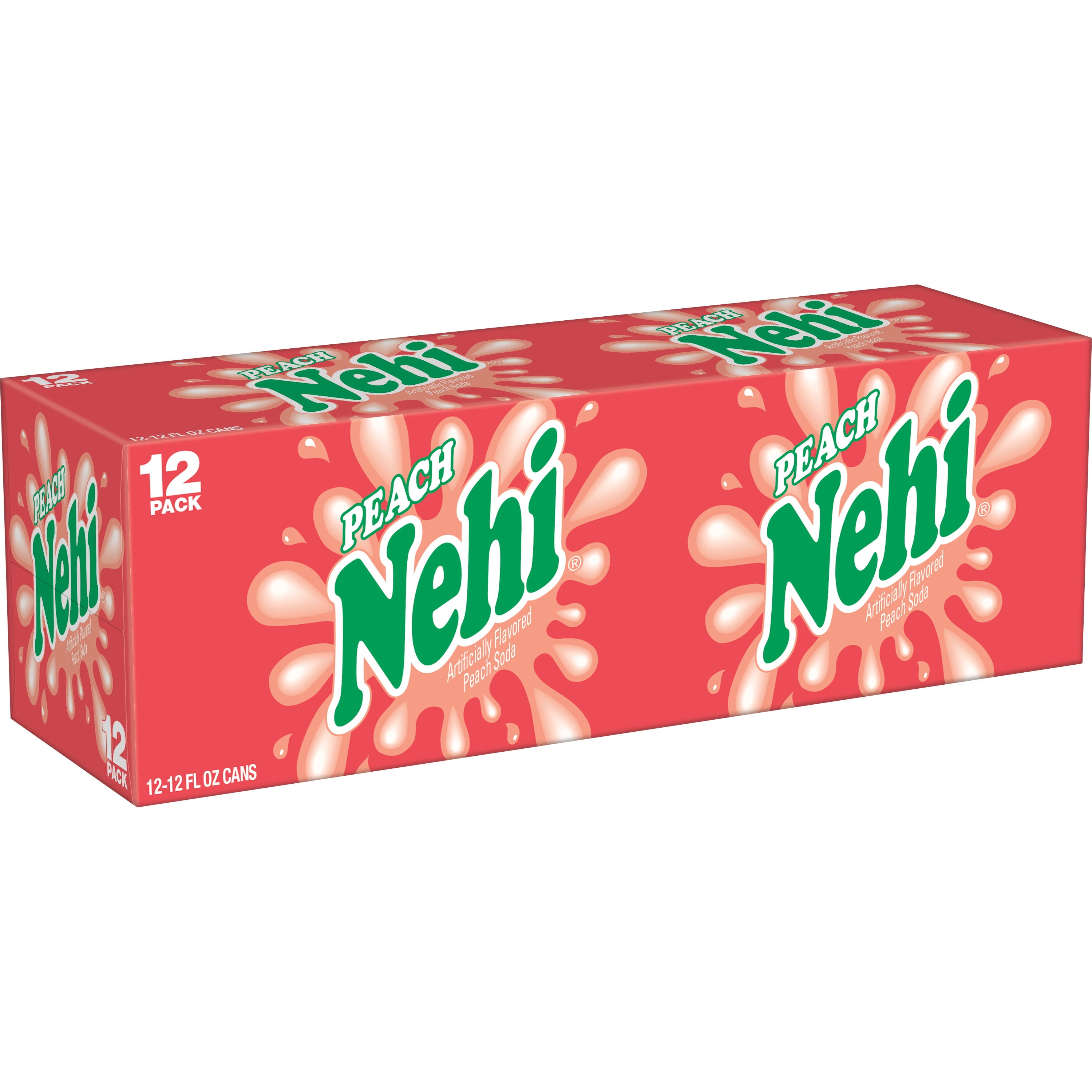 Buy Nehi Peach Soda Pop, 12 Fl Oz, 12 Pack Cans Online at Lowest Price ...