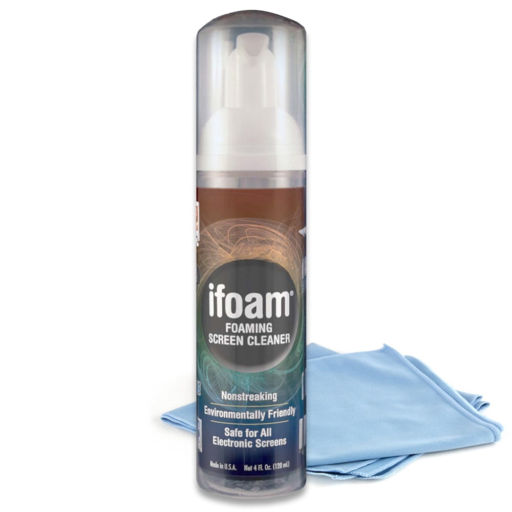 Shield Industries Foaming Screen Cleaner Removes Dust Dirt Grime Finger ...