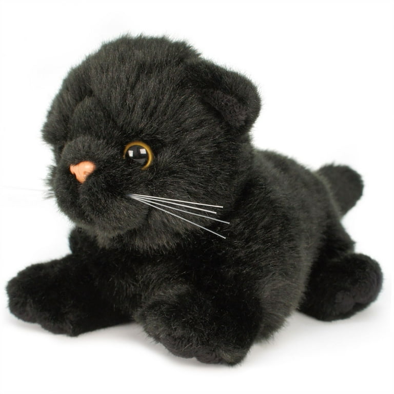 Realistic Black Cat Stuffed Animal Plush Toy – KEAIart, 60% OFF