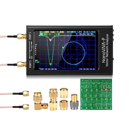【Upgraded】 Bmatwk Vector Network Analyzer 10KHz -1.5GHz VNA HF VHF UHF ...