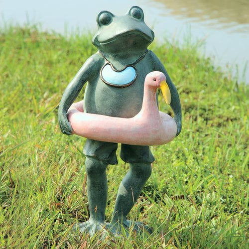 Funny Garden Frog Statues